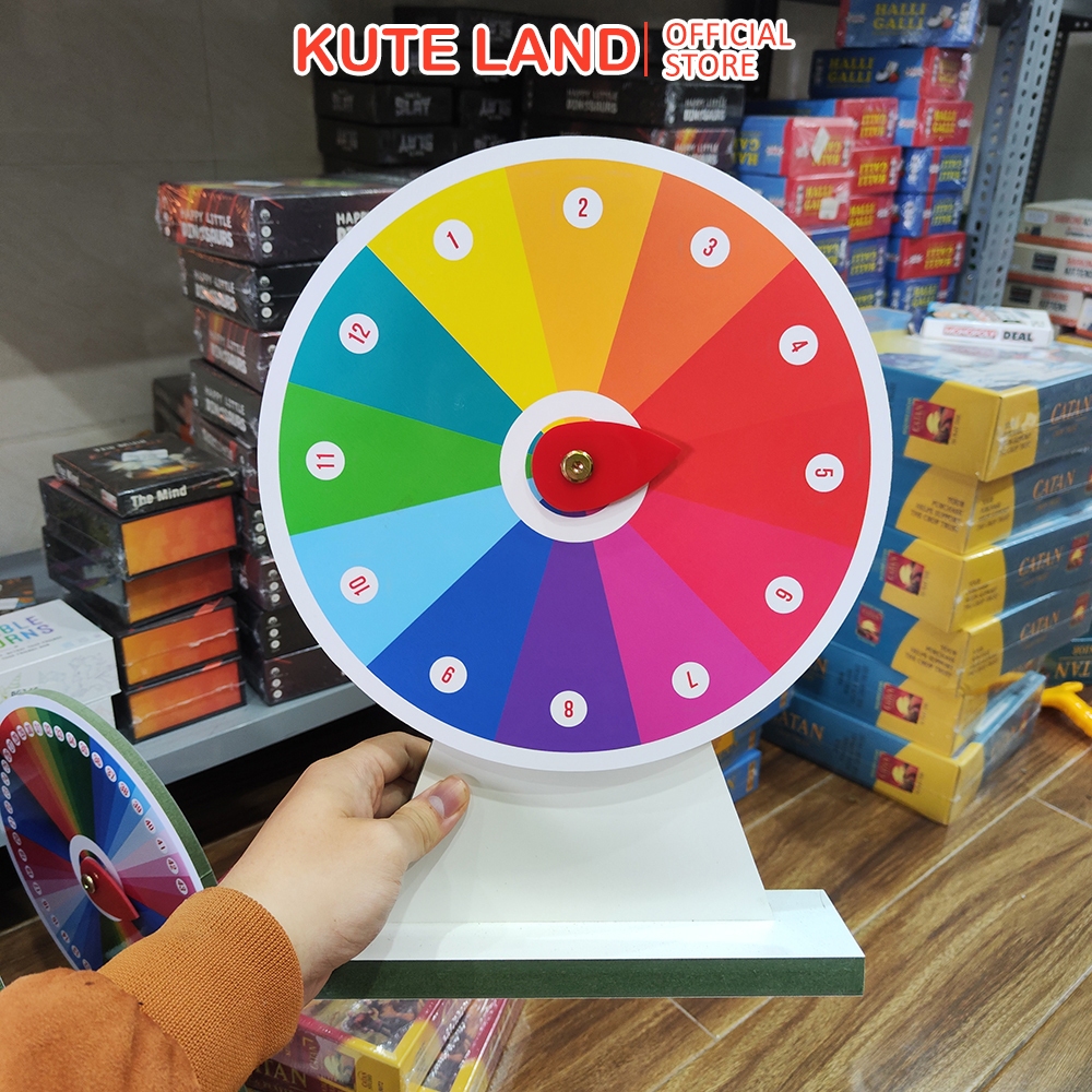 Giant lucky wheel 60 cm high, 2 meters high, 12 boxes with random ...
