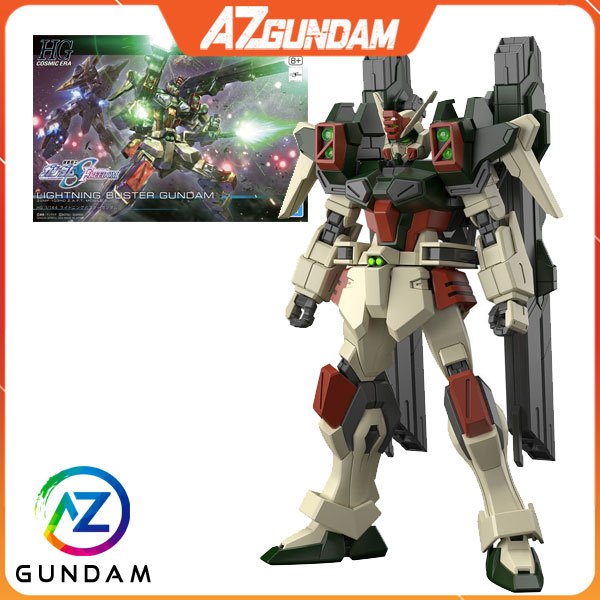 Gundam HG Lightning Buster Gundam Assembly Model, Series HG Cosmic Era ...