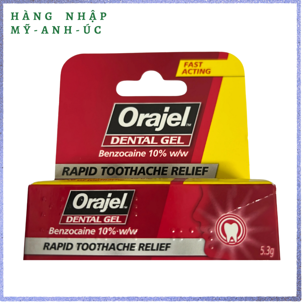 Orajel Orajel Mouth ulcer and toothache cream 5.3g UK | Shopee Malaysia