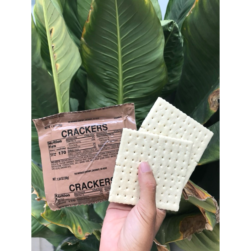 2 packs of US military crackers (38g pack) | Shopee Malaysia