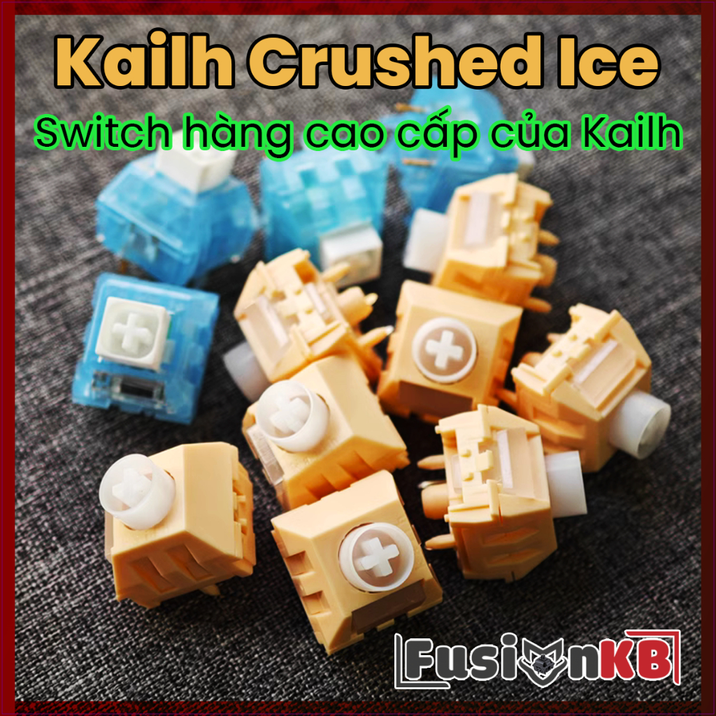 Crushed Ice Switch | Kailh Box switch | Linear Switch | Collectible ...