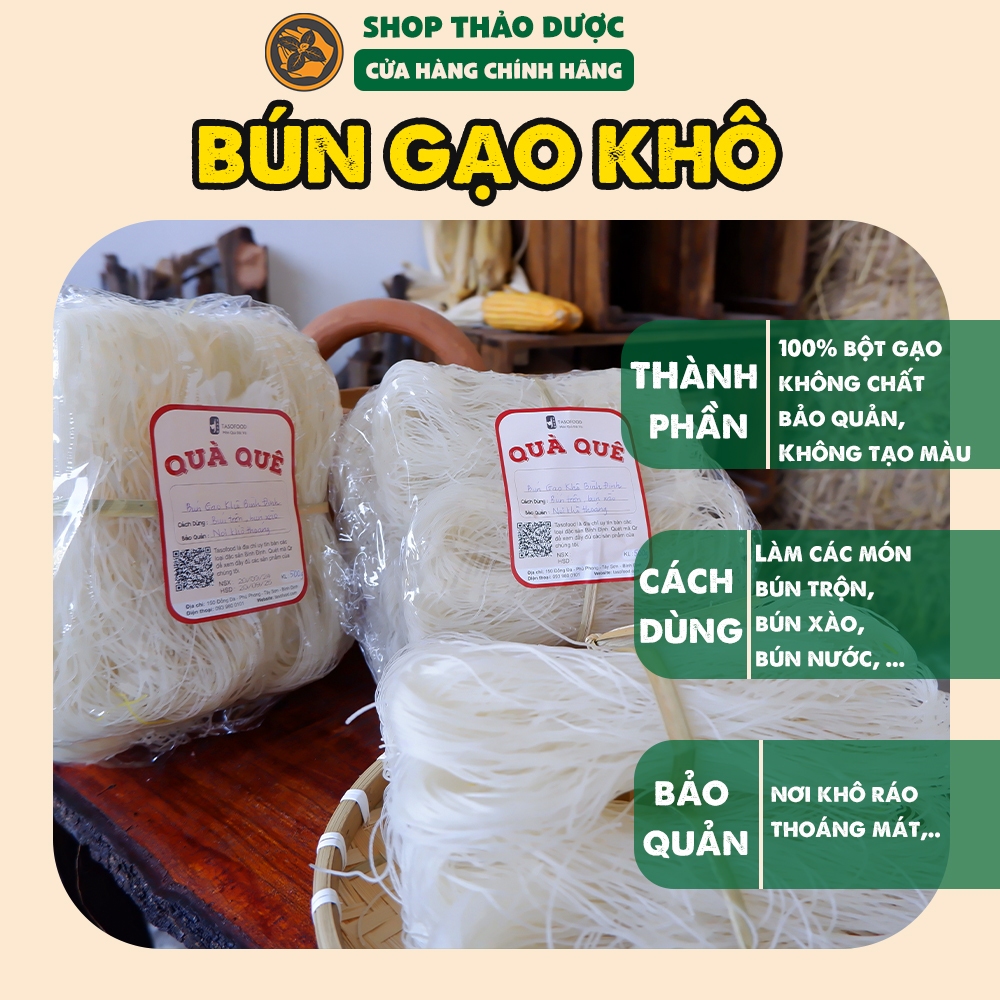 Binh Dinh Dry Rice Vermicelli - Instant Dry Vermicelli - Mixed ...