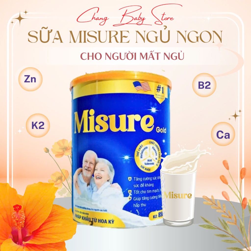 Misure Good Sleep Milk Can 850g Supports Good Eating, Deep Sleep ...