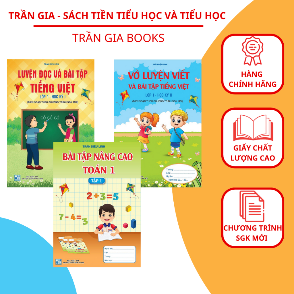 Vietnamese Workbook, Math Tran Dieu Linh (3 books) | Shopee Malaysia