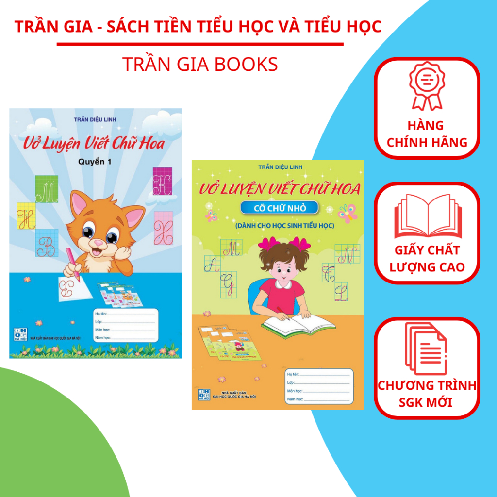 Tran Dieu Linh Capital Writing Practice Book (2 books) | Shopee Malaysia