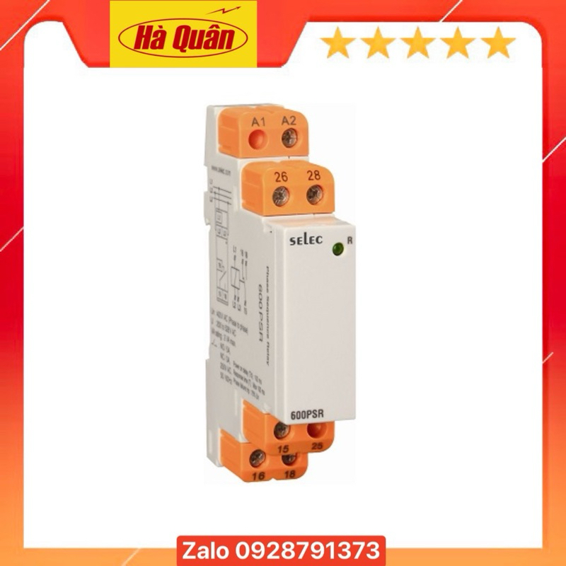 Reverse phase protection relay, phase loss prevention SELEC 600PSR280 ...