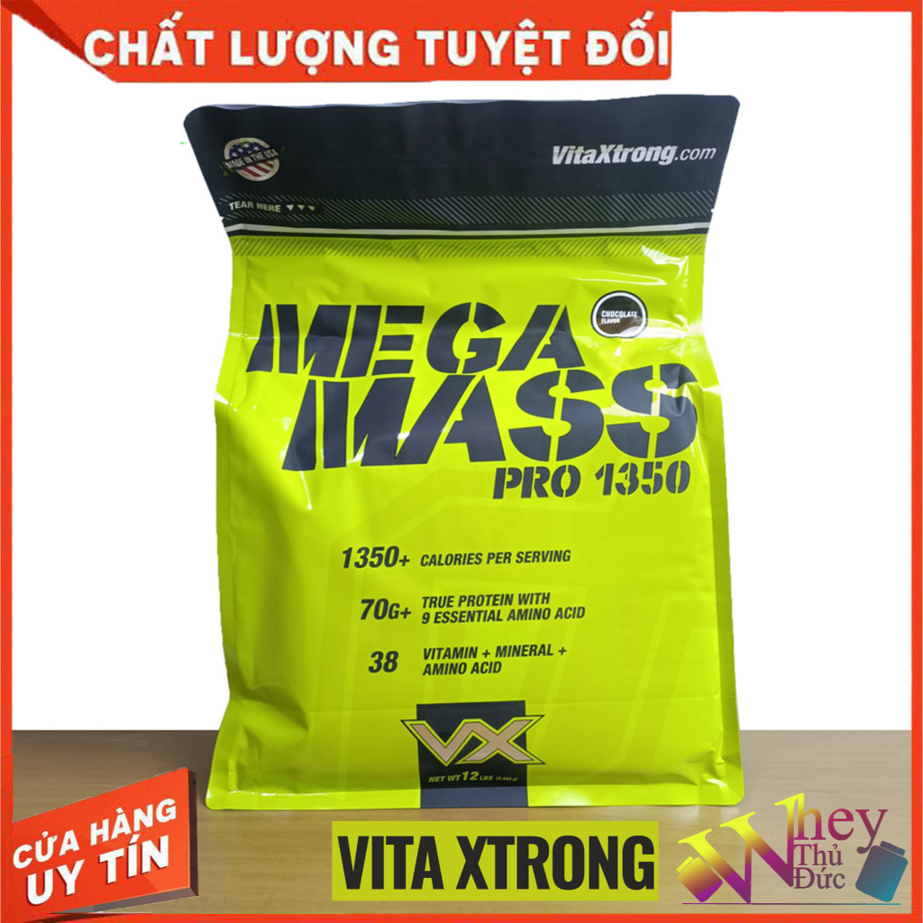 Mega Mass Pro 1350 VITAXTRONG 12 LBS weight gain milk - Use more than the month to gain weight ...