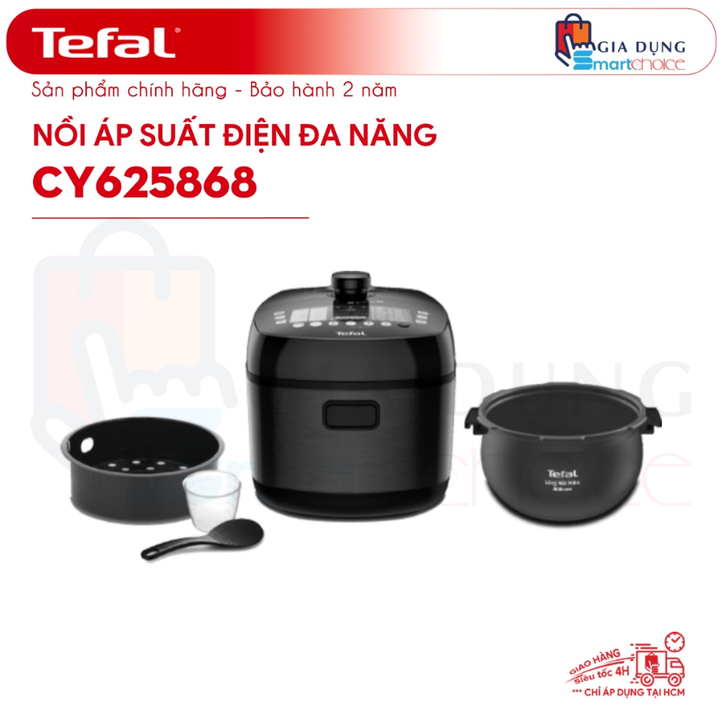 Tefal Smart Pro Multicooker CY Pressure Cooker625868 - 5l, Multi ...