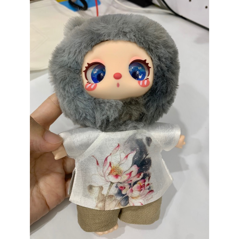 Labubu lotus ao dai, Liila cat | Shopee Malaysia