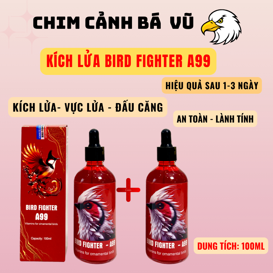 (BUY 1 GET 1 FREE) - Total 2 BirdFighter A99 Fire Starter Bottles - For ...