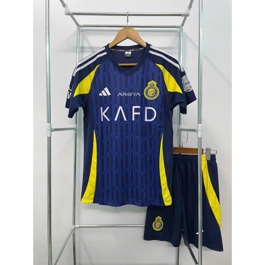 Al nassr blue and black away kit 2025-FLG | Shopee Malaysia
