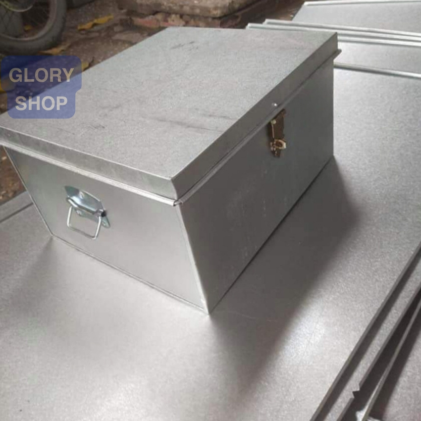 Corrugated iron box for storing files and documents with dimensions 50 ...
