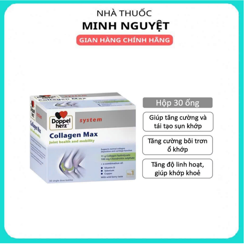 Collagen Maxx Doppelherz - Hydrolyzed Collagen enhances bone and joint ...