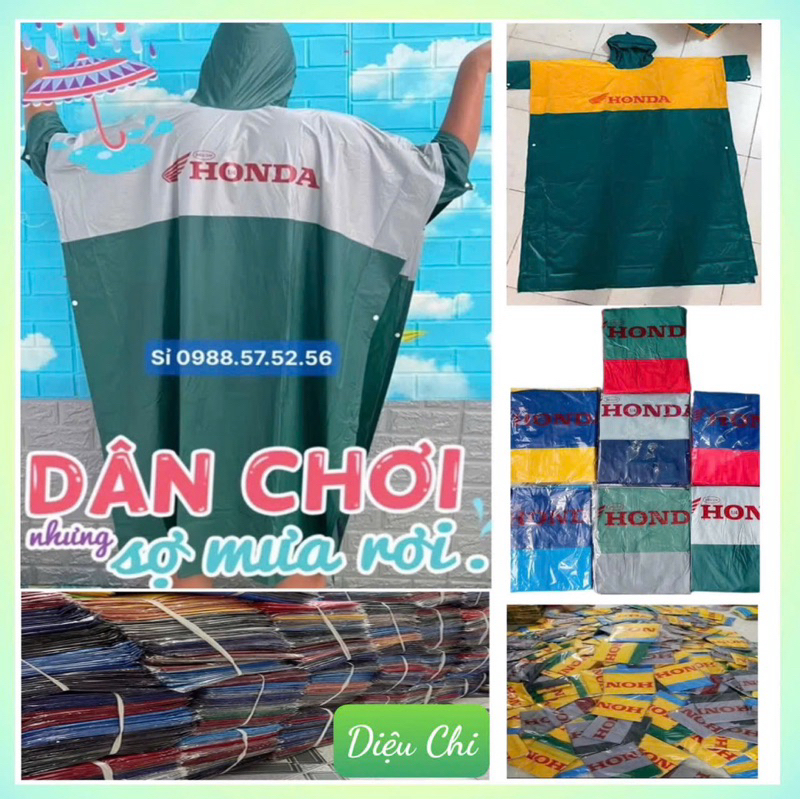 [HCM] Honda Raincoat 1m4 (random color delivery) | Shopee Malaysia