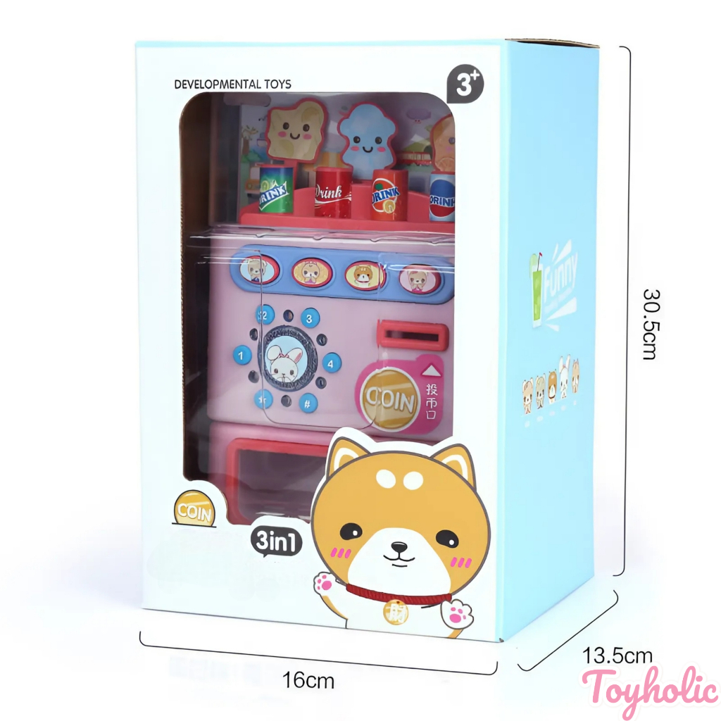 Vending machine and safe with automatic atm password lock, new version ...