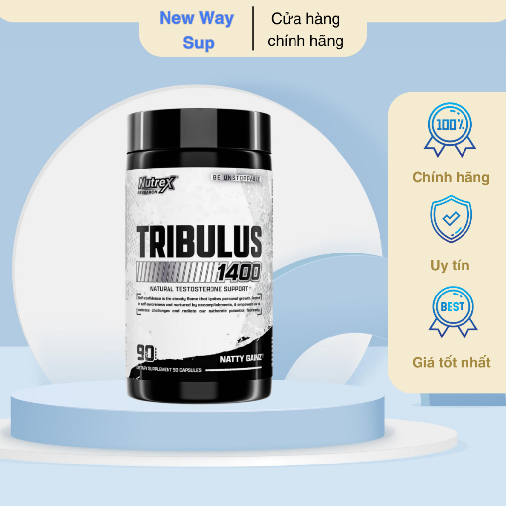 Nutrex Tribulus 1400 enhances natural testosterone box (90 tablets ...