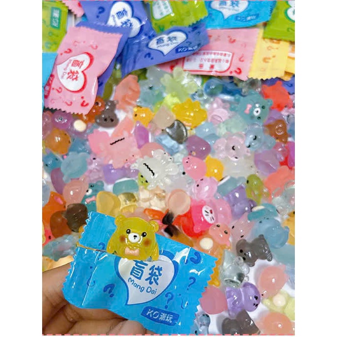Set of 100 Messy blind Bags, blind Candy Peeled Secret Gifts Mini blind ...