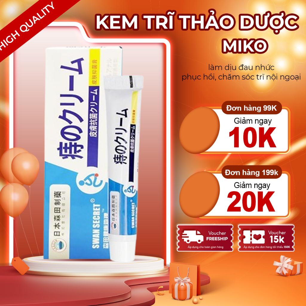 Miko Japanese Herbal Hemorrhoid Cream - MIKO Hemorrhoid Cream Improves ...