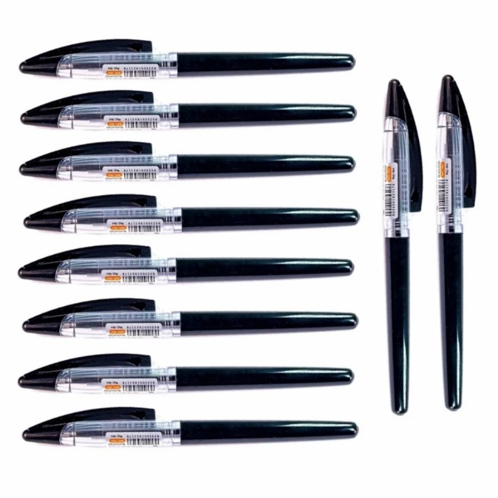 Combo of 5 B Master GEL-B01 Thien Long black ink pens | Shopee Malaysia