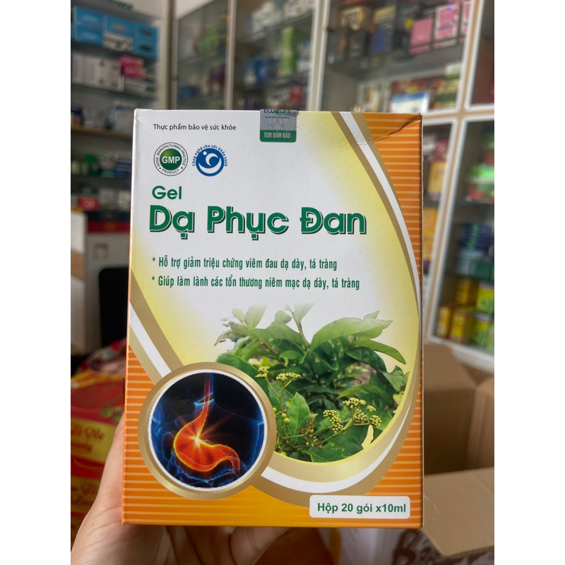 Da Phuc Dan Gel, box of 20 packs, light and dark. Supports improving ...
