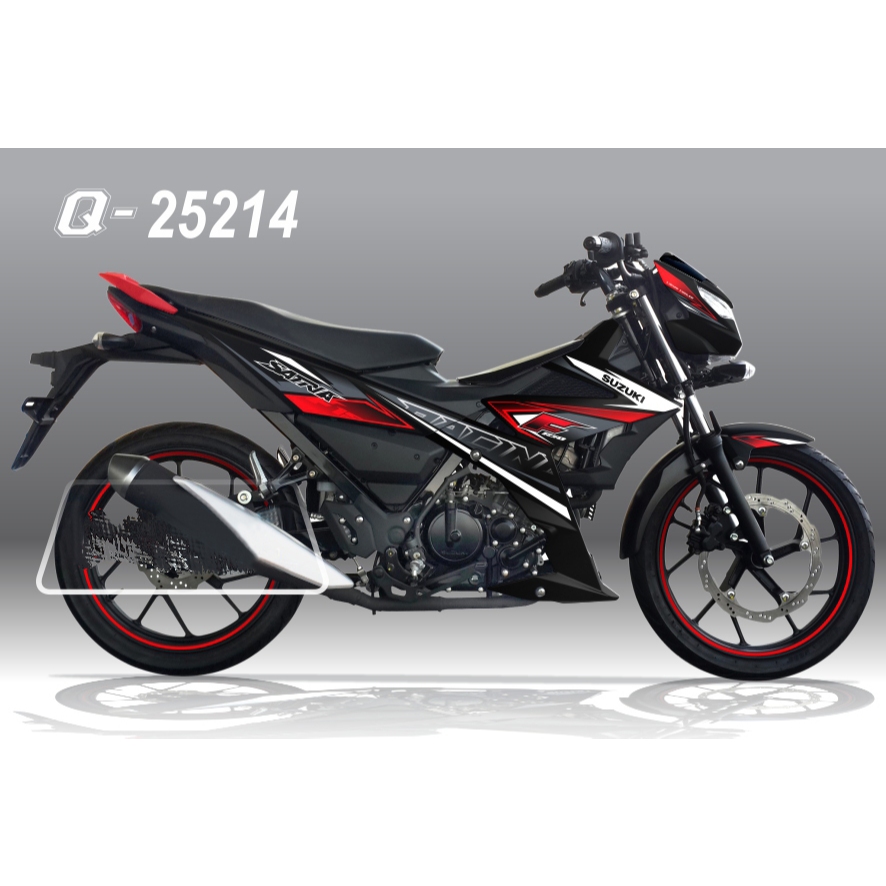 Raider FI black removable stamp. Black and red. Color combination stamp ...