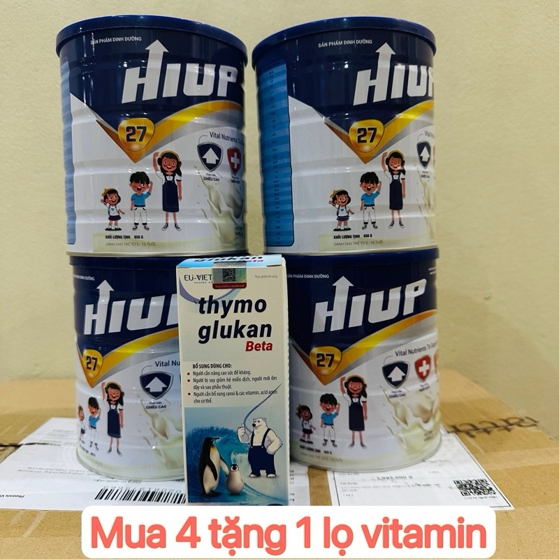 Hiup milk for height development for children from 2-15 years old 650g ...