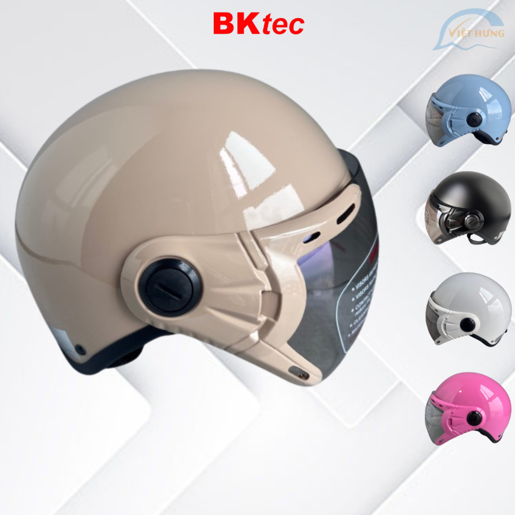 1/2 Head Helmet with Anti-Glare Glass - Genuine Product - - Head ...