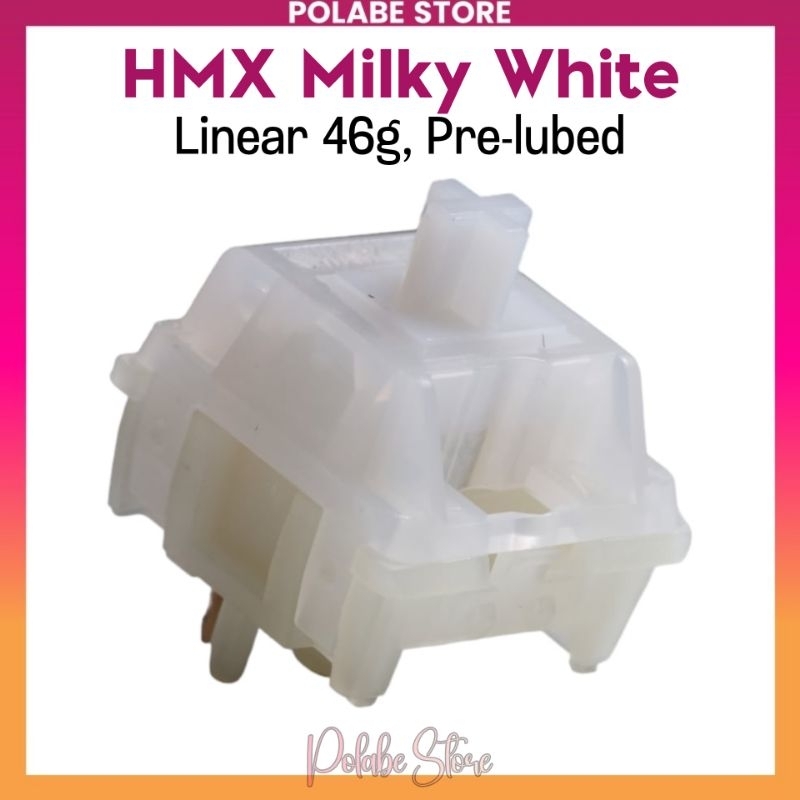 Swagkeys SWK Milky White HMX Outva YIN YANG mechanical keyboard switch ...