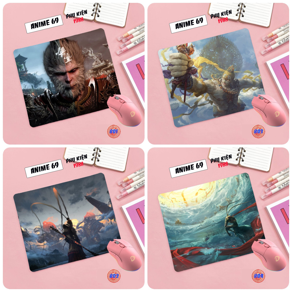 Mouse pad - animation - Famous detective - Black Myth: Wukong Video ...