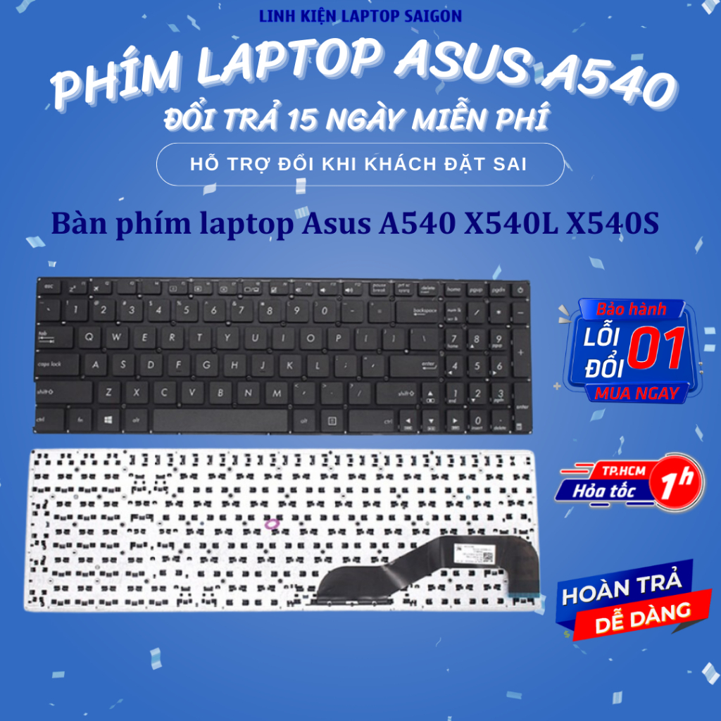 Asus X540 A540 X540L X540S laptop keyboard ZIN INNOVATION ERROR ...