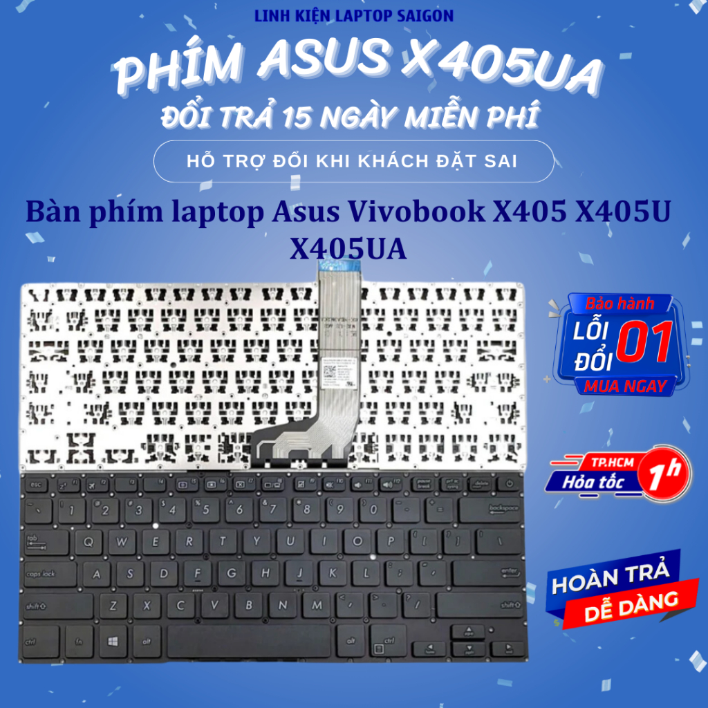 Asus Vivobook X405 X405U laptop keyboard INNOVATION ERROR | Shopee Malaysia