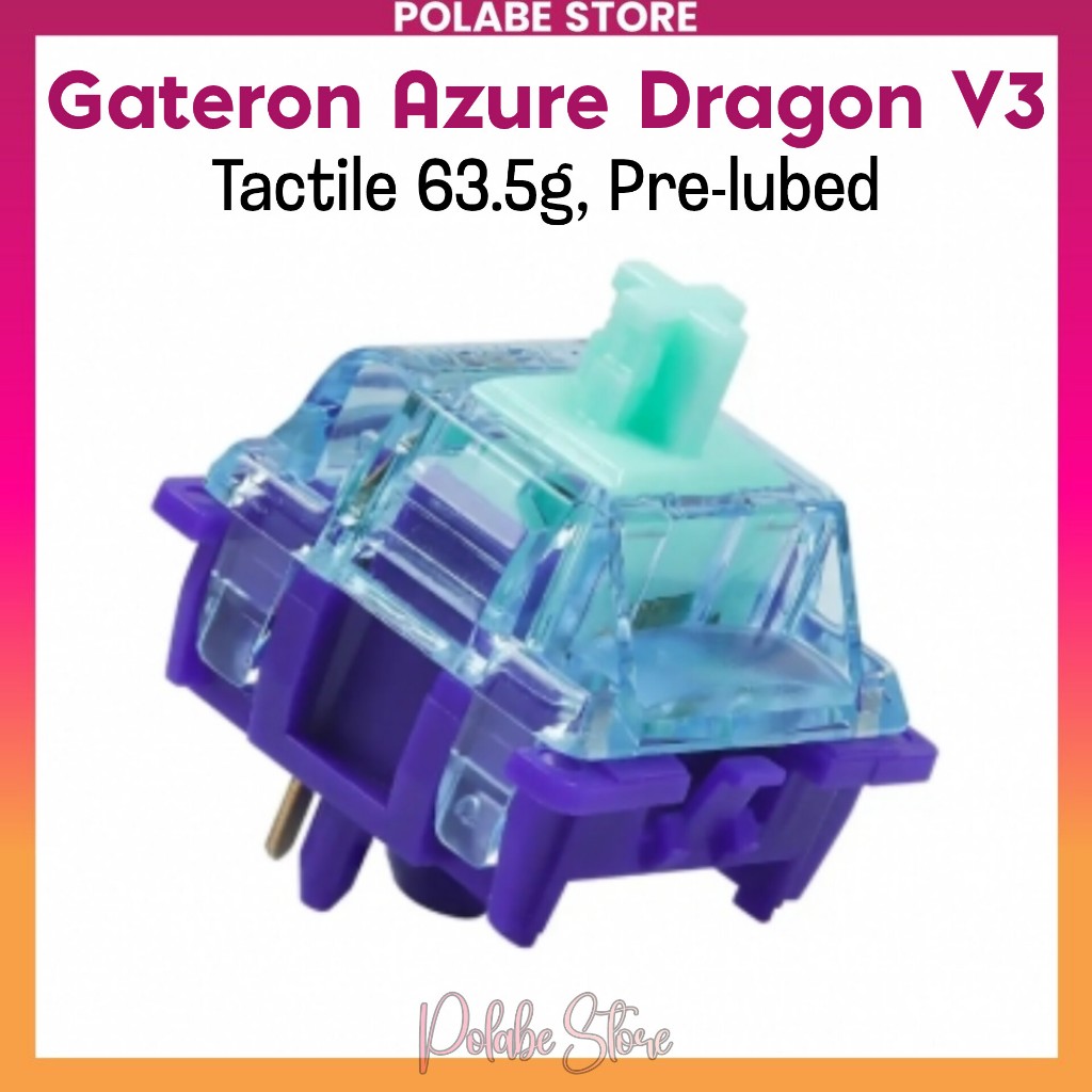 GATERON AZURE DRAGON V3 tactile switch mechanical keyboard switch Azure ...