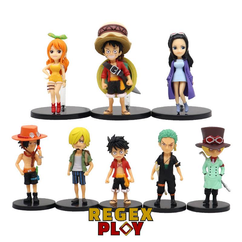 (With Box) Blind Box/Blind Box of 8 Extremely Sharp LUFFY ACE Models ...