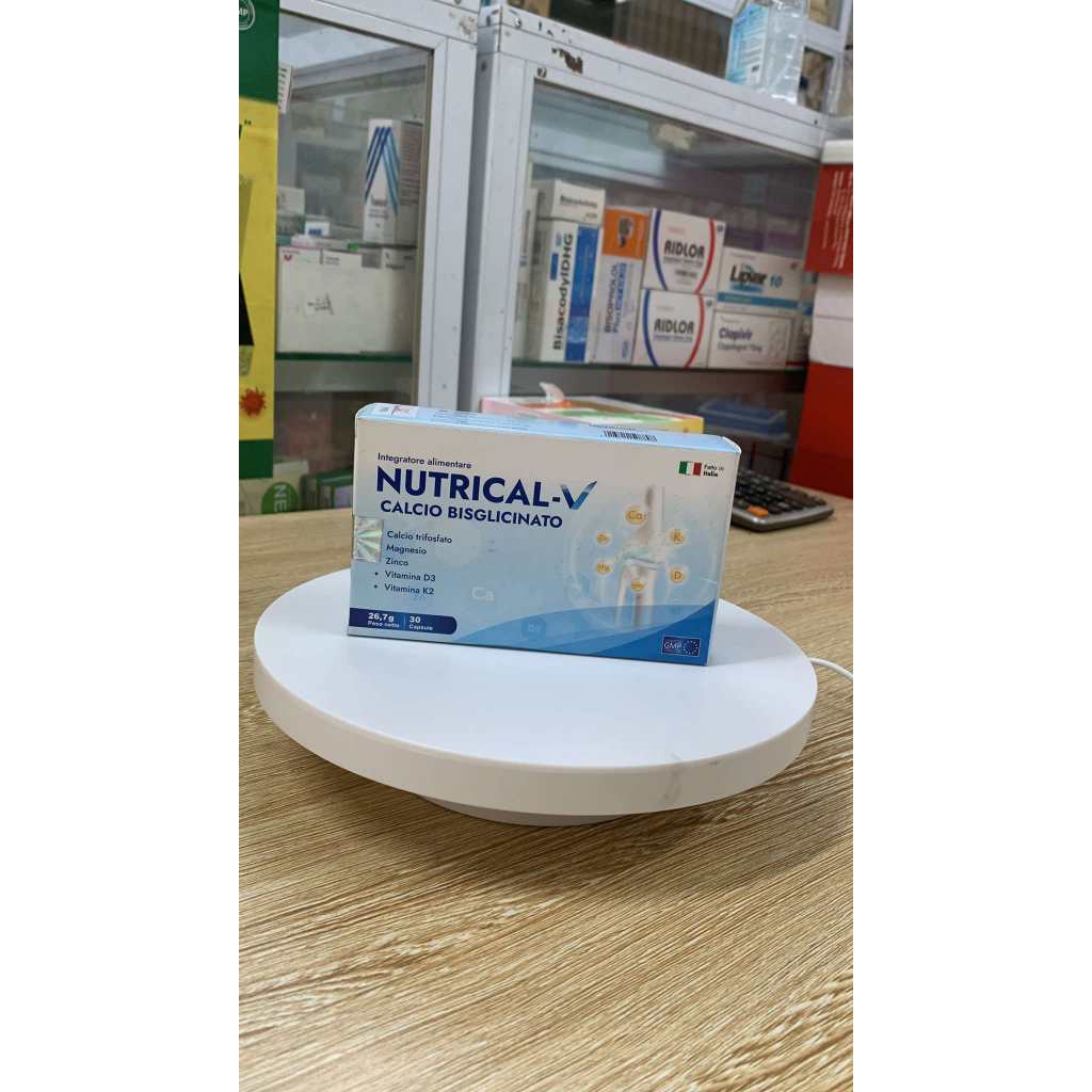 Nutrical V New generation organic calcium supplement, box of 30 tablets, imported from France ...