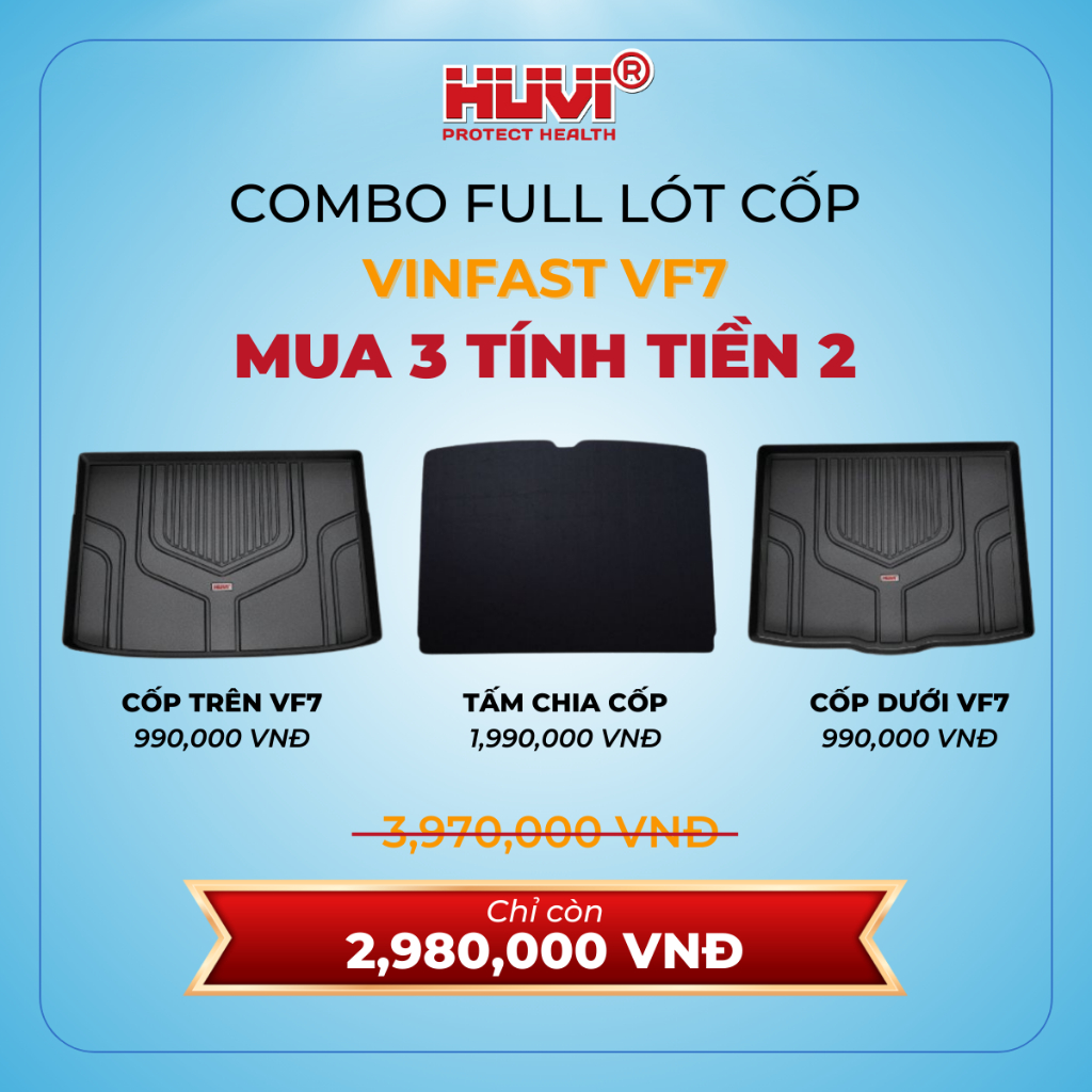 |Buy 2 GET 1 FREE| Full Combo of top and bottom trunk lining and heavy-duty trunk compartment ...