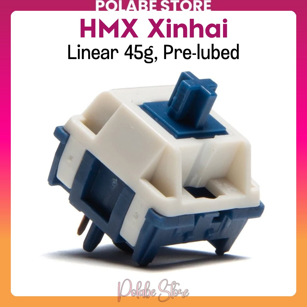 Hmx Xinhai Cheese linear switch mechanical keyboard switches Polabe Store HMX Cloud Macchiato ...