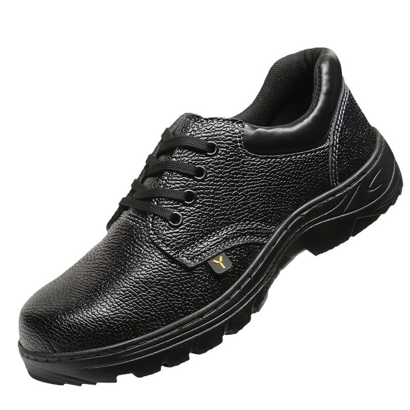 Steel-toed, impact-resistant steel-soled work safety shoes for ...