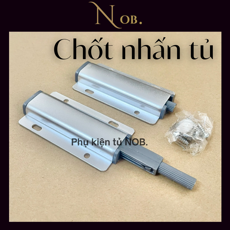 (tipon)(In Stock) Cabinet door push latch, Aluminum cabinet push latch ...