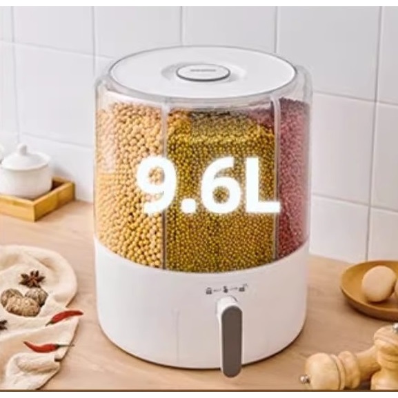 Ecoco Dry Storage Box with Airtight Compartments, Moisture-Proof ...