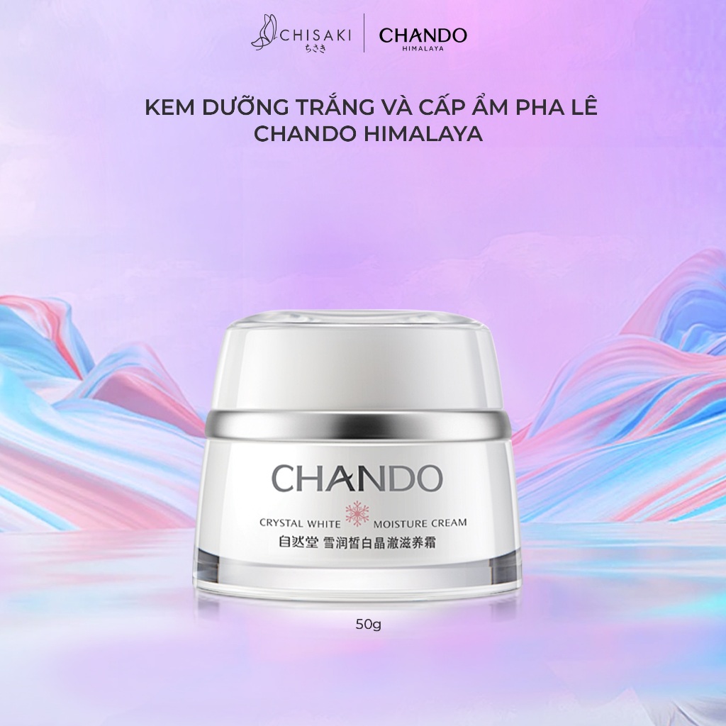 Chando Himalaya Crystal White Moisture Cream 50G | Shopee Malaysia