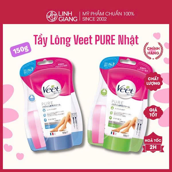 Veet PURE hair removal cream for hair removal when bathing, domestic ...