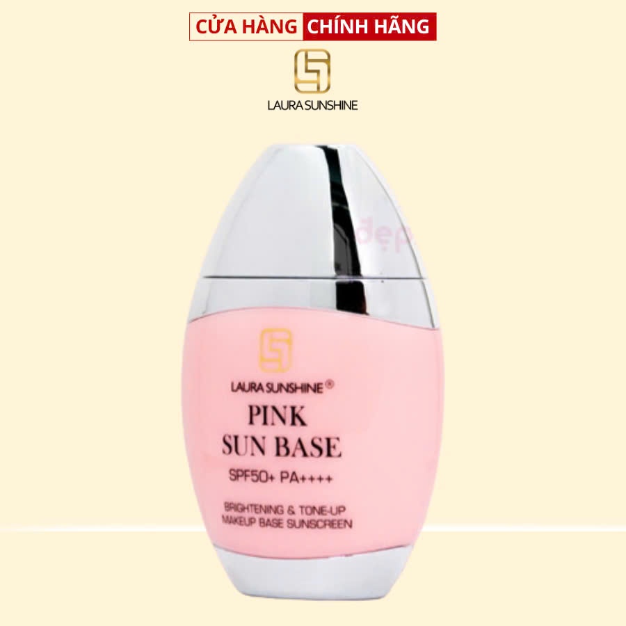 Laura Sunshine Pink Sunscreen and Skin Tone Lifting Primer SPF 50+ PA ...