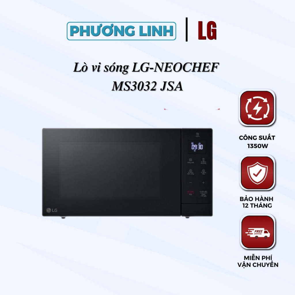 Lg NeoChefTM Microwave Oven MS3032JAS, Capacity 30L, Genuine product ...