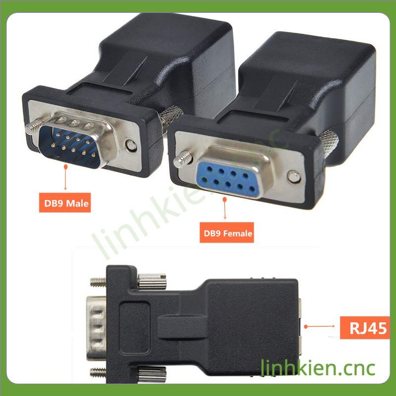 Jack converts RS232 DB9 to LAN RJ45 | Shopee Malaysia