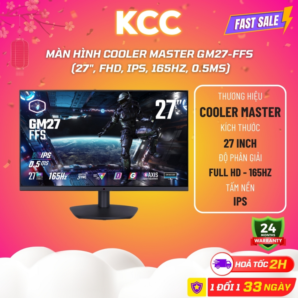 Cooler Master GM27-FFS Monitor (27", FHD, IPS, 165Hz, 0.5ms) | Shopee ...