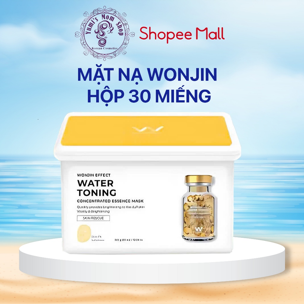 Box of 30 Clinic Standard Skin Care Masks Every Day WonJin Effect Water ...