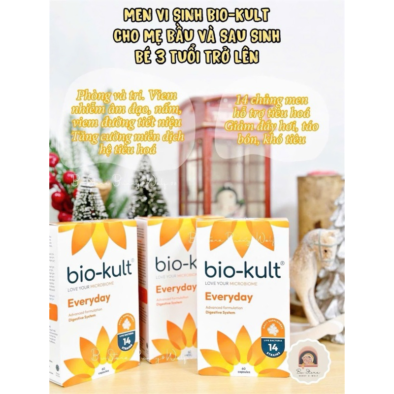 Bio-Kult Everyday UK Probiotics for Pregnant and Postpartum Mothers ...