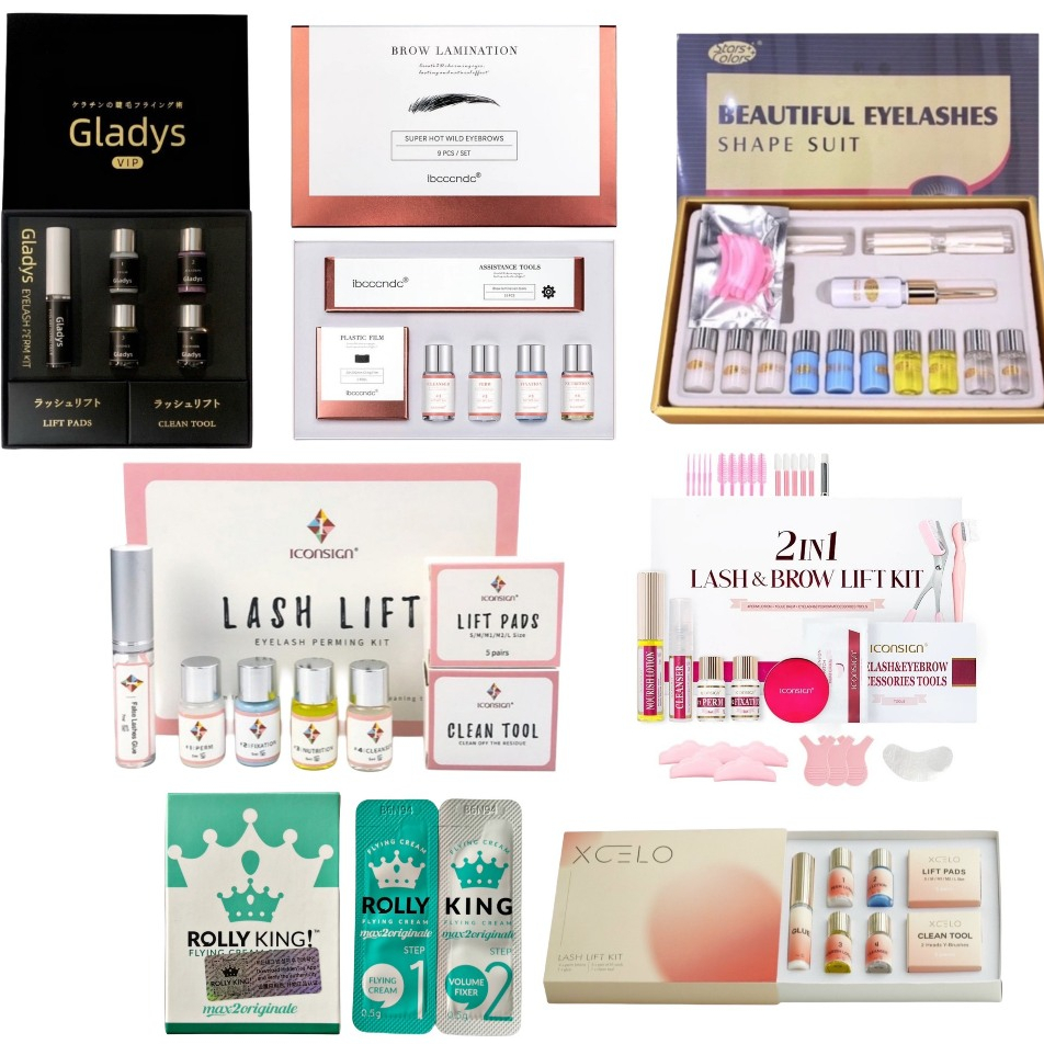Compilation of eyelash curlers, eyebrow curlers, eyelash curlers ...