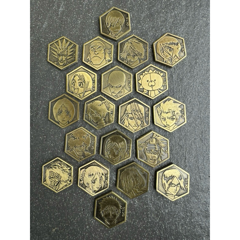 Genuine Bandai Anime Bleach Metal Medal | Shopee Malaysia