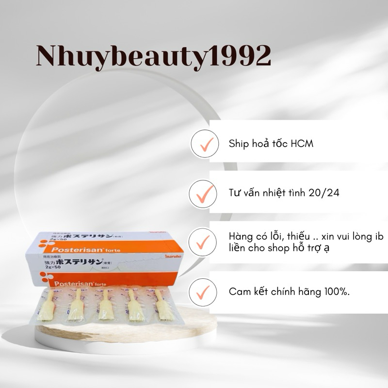 (Name Hidden) Posterisan Forte Japanese hemorrhoid cream blister pack ...